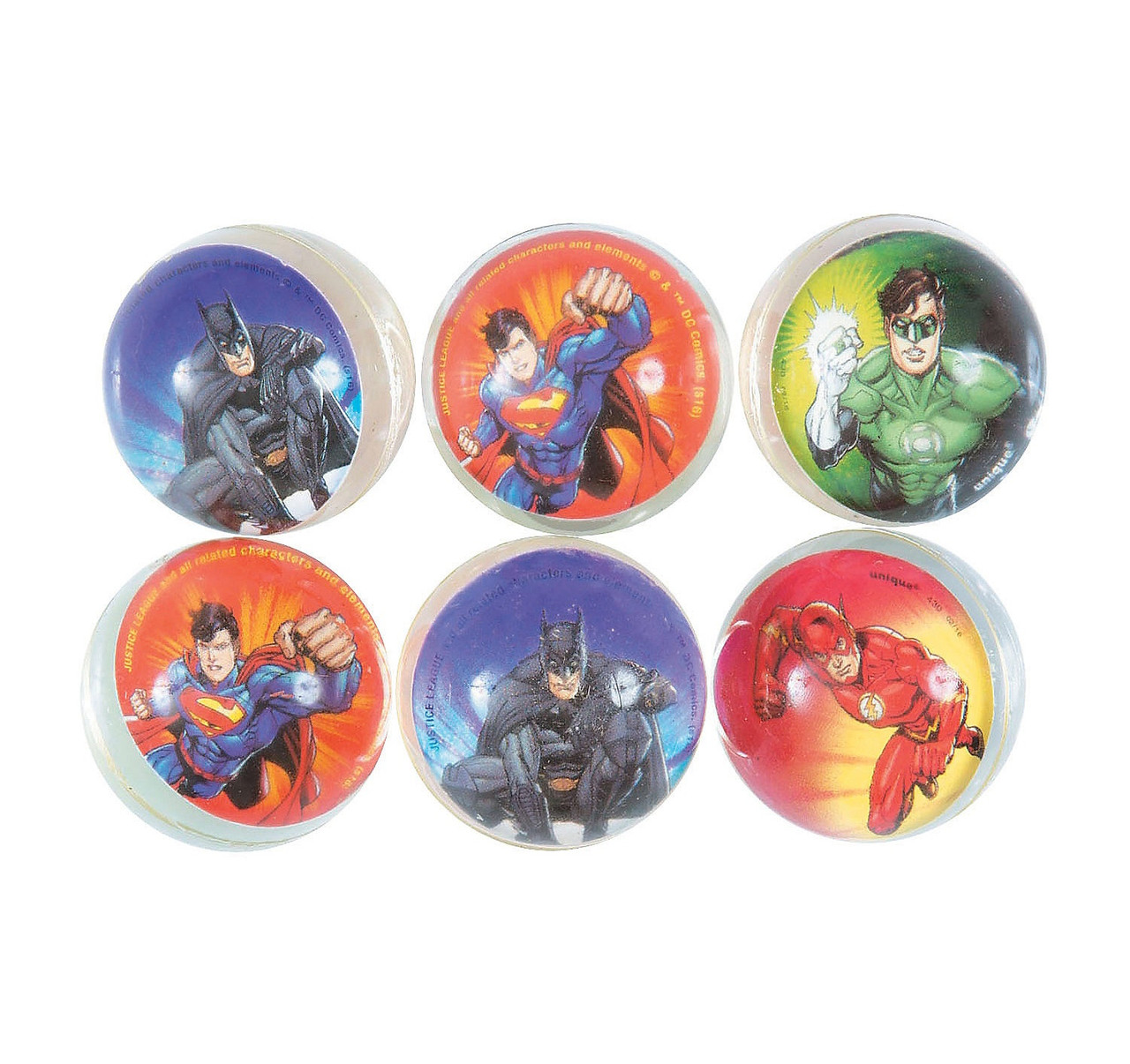 Justice League Bounce Ball Favors - Party Time, Inc.