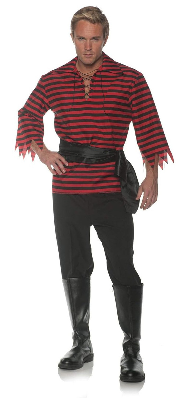 Black and Red Pirate Set - Party Time, Inc.