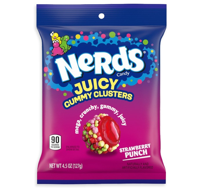 Nerds Juicy Gummy Clusters Strawberry Punch