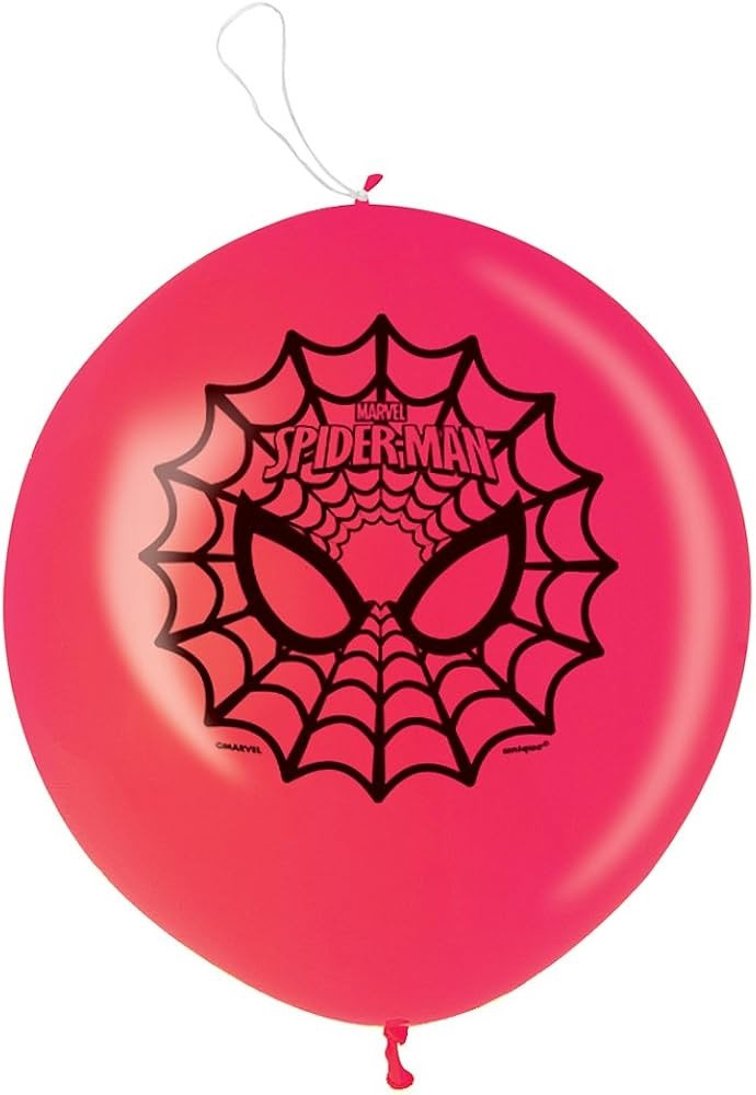 Spiderman Punch Balloons 2 Count