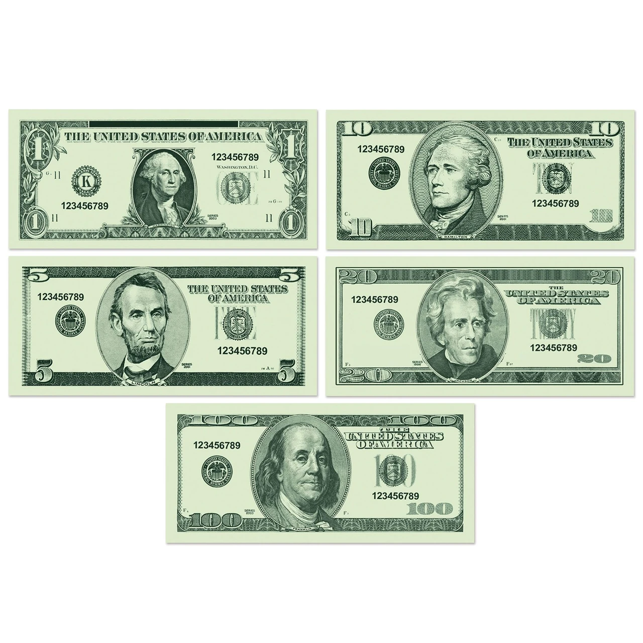Large Casino Play Money - Party Time, Inc.