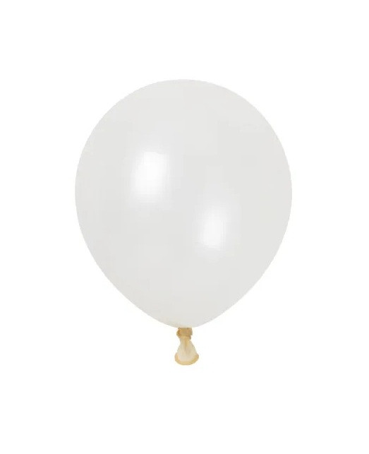 5in Clear Latex Balloons 100 count