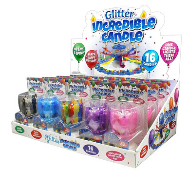 Glitter Incredible Candle