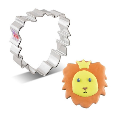 Lion Face Cookie Cutter - Party Time, Inc.
