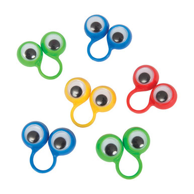 Googly Eyes Finger Puppets - Party Time, Inc.