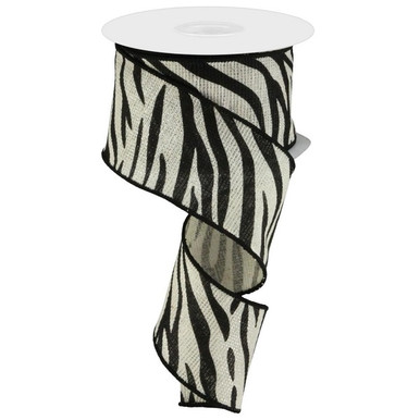 Zebra Stripe Ribbon - Party Time, Inc.