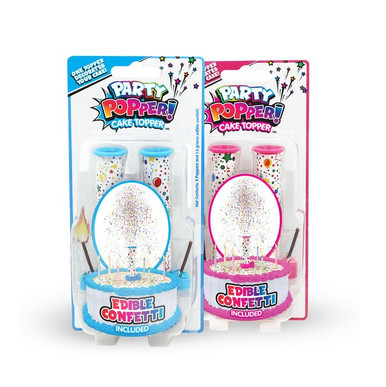 Confetti Party Popper Cake Toppers