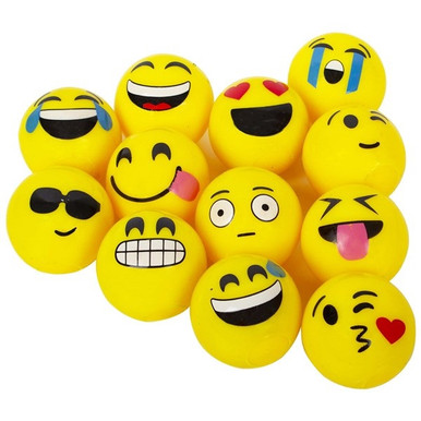 Light Up Emoji Balls - Party Time, Inc.