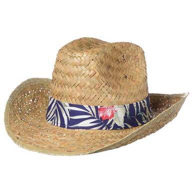 Summer Straw Cowboy Hat - Party Time, Inc.