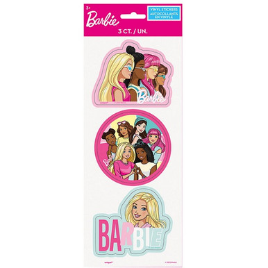Barbie Vinyl Stickers - Party Time, Inc.
