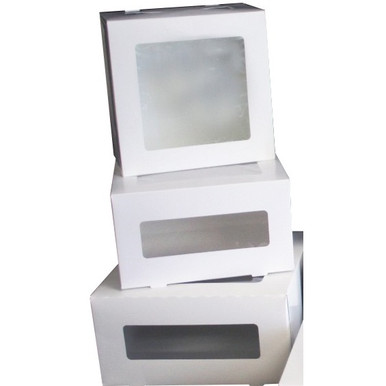 White Window Box 10in x 10in x 5in