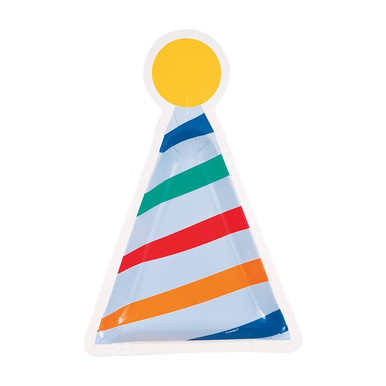 Birthday Mayhem Shaped Plates - Party Time, Inc.