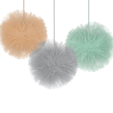 Soft Jungle Deluxe Tulle Fluffy Decorations - Party Time, Inc.