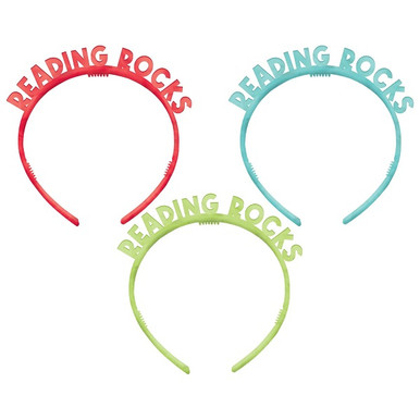 Reading Rocks Headbands - Party Time, Inc.