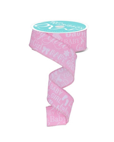 Baby Girl Ribbon 1.5in