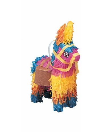 Mini Burro and Bull Pinata - Party Time, Inc.
