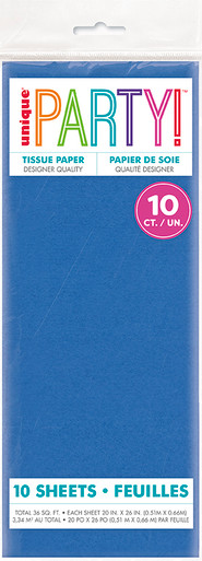 Royal Blue Tissue Paper - Party Time, Inc.