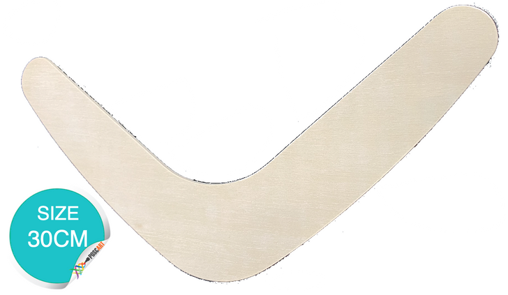 Blank Wooden Plywood Boomerang For Art To Posca Your Own Custom ...