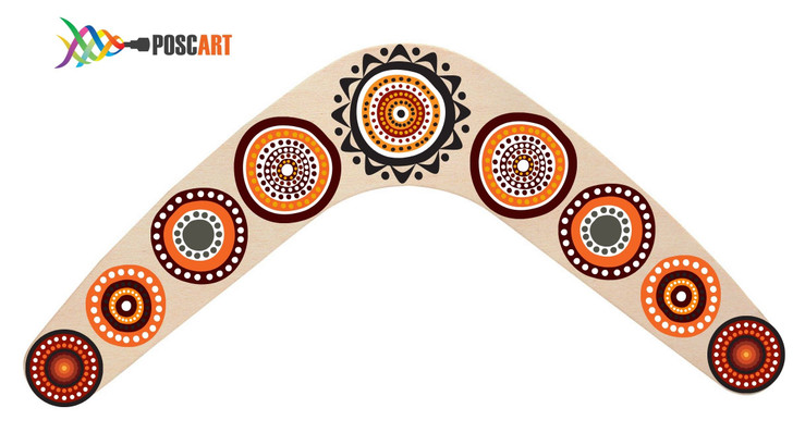Blank Wooden Plywood Boomerang For Art To Posca Your Own Custom ...
