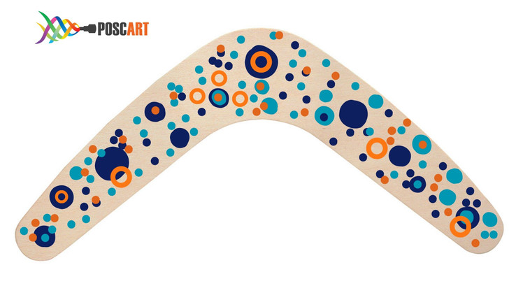 Blank Wooden Plywood Boomerang For Art To Posca Your Own Custom ...