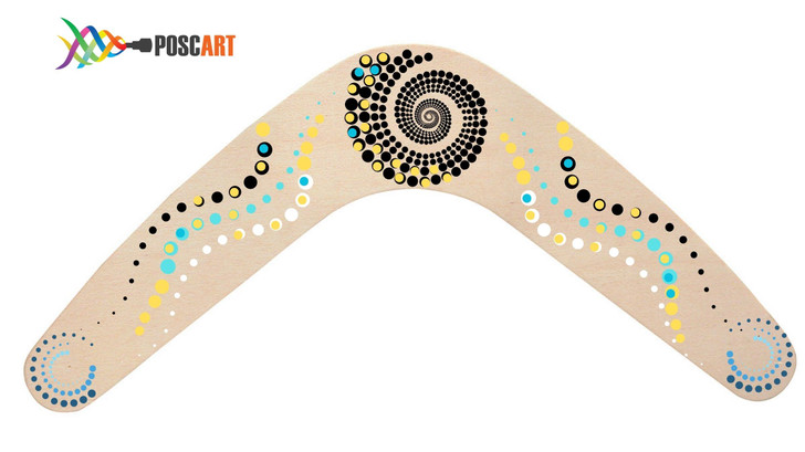 Blank Wooden Plywood Boomerang For Art To Posca Your Own Custom ...