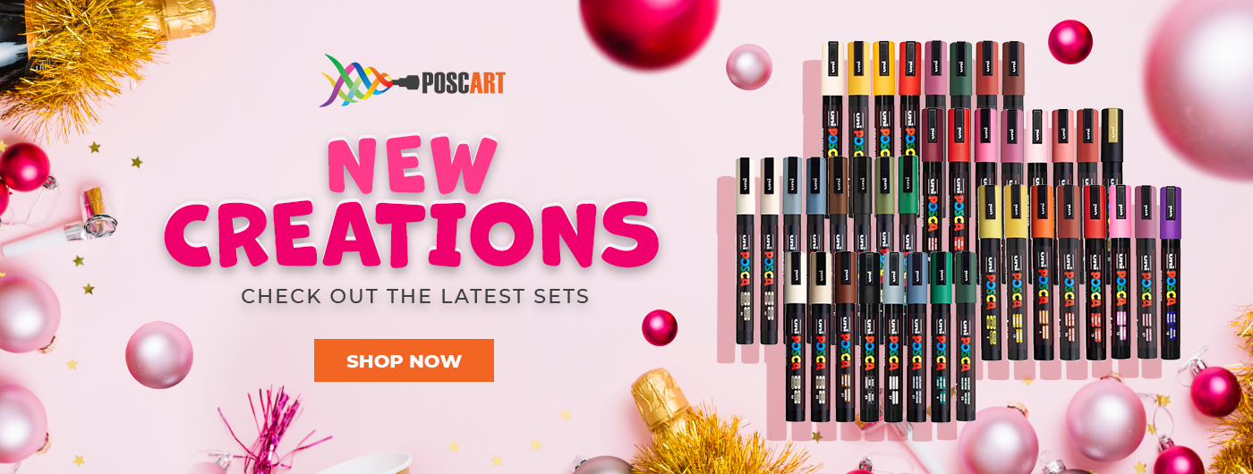 Think Posca Pens, Think PoscART - A MegaThing Store