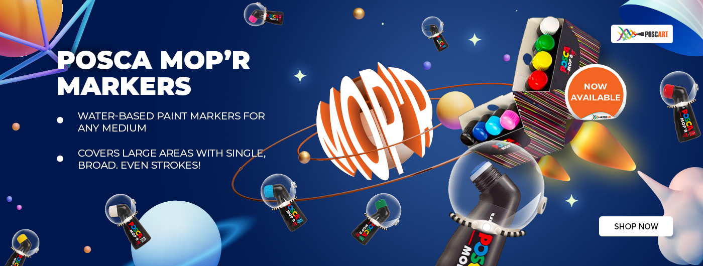 Think Posca Pens, Think PoscART - A MegaThing Store