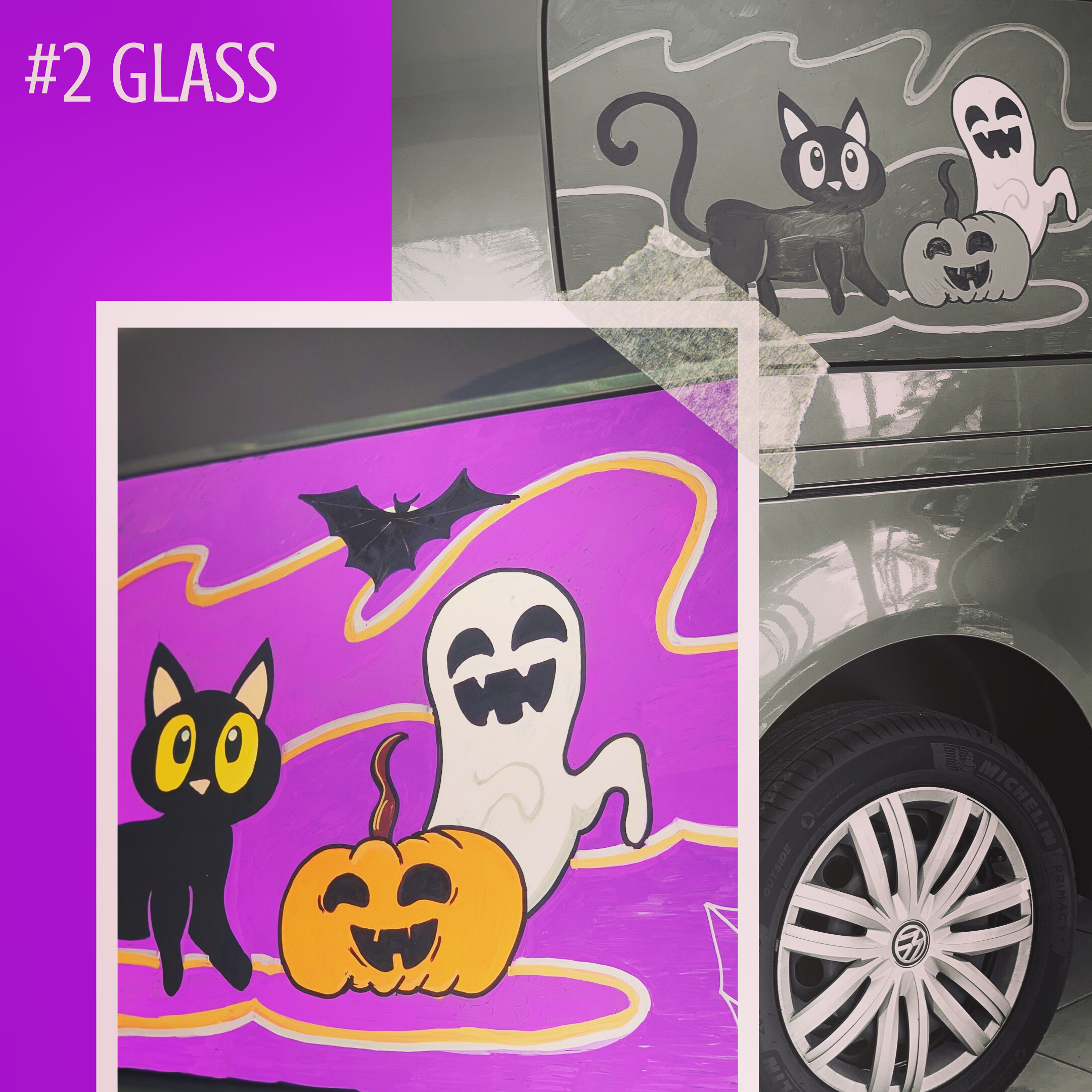 Create Spooky & Stunning Halloween Window Art with Posca Markers! - PoscART