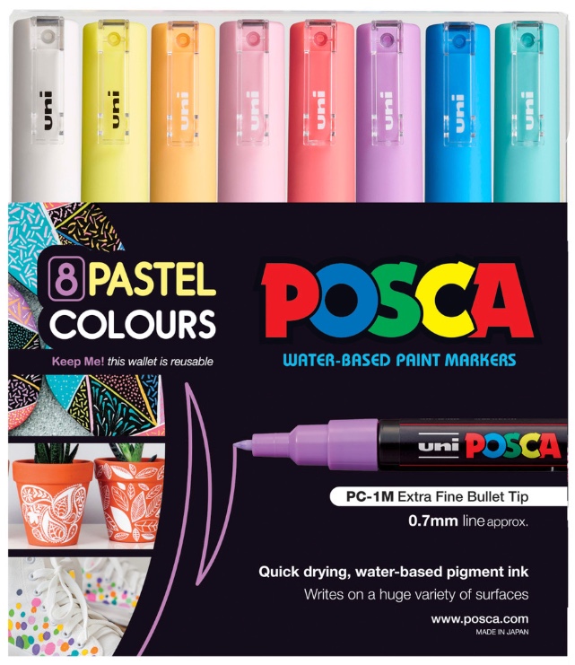 New Posca Pastel Colours – Soft, Vibrant and Project-Ready - PoscART