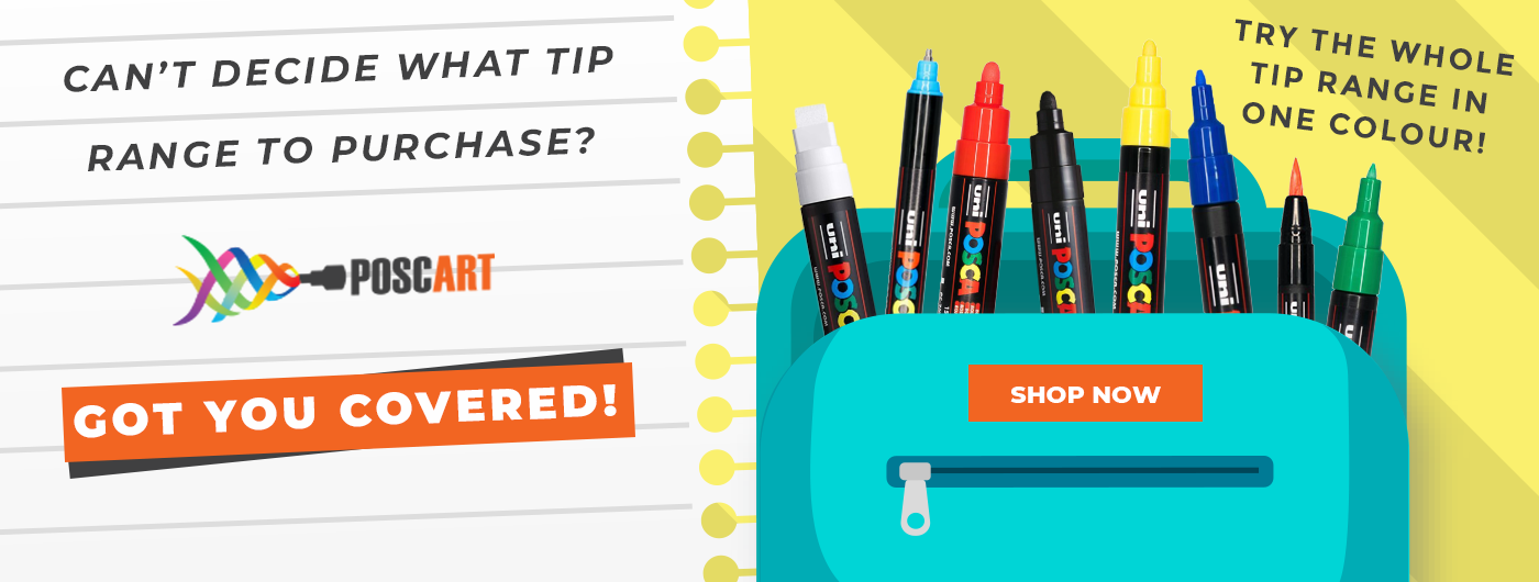 Think Posca Pens, Think PoscART - A MegaThing Store