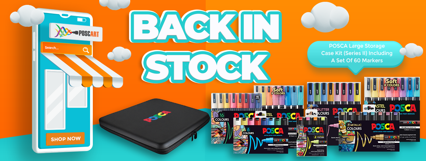 Think Posca Pens, Think PoscART - A MegaThing Store