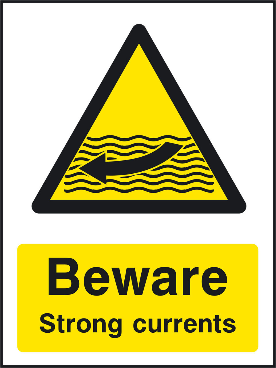 Beware Strong currents