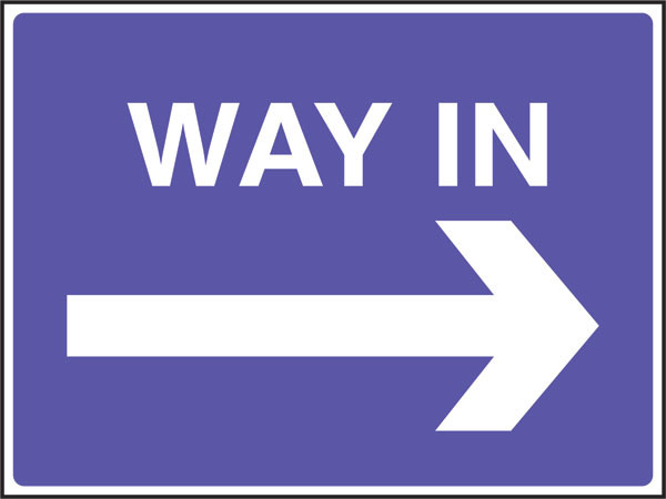 Way In Sign