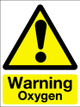 Warning oxygen sign - Signs 2 Safety