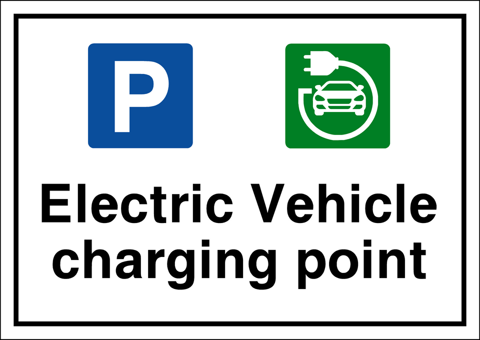 Electric Vehicle Charging Point Sign