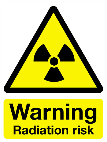 Warning radiation risk sign - Signs 2 Safety