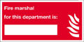 Fire marshal sign - Signs 2 Safety