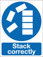 Stack correctly sign