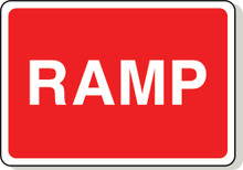Ramp sign - Signs 2 Safety