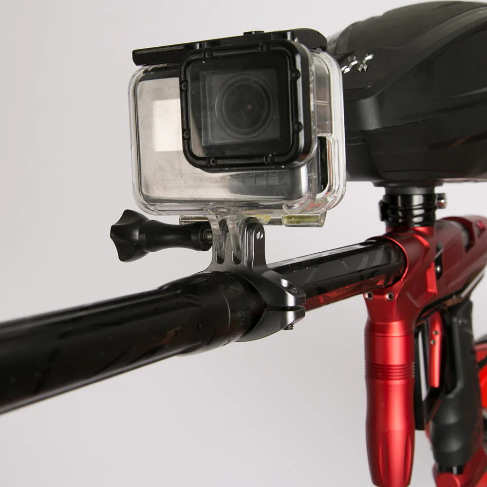BARREL CAMERA MOUNT - BLACK - PAINTBALL DIRECT
