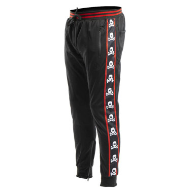 OG Skull - Red-Track Jogger Pants - PAINTBALL DIRECT