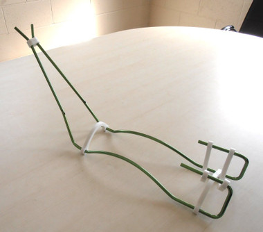 Wire Gun Stand - Green - PAINTBALL DIRECT