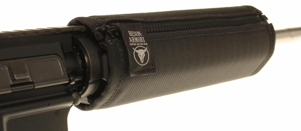 Bison Armory Forearm Skin (BLACK) - For Quad Rail Forearms - Bison ...