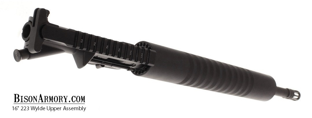 16" 223 SPR Upper with Tube/Modular Forearm - Bison Armory Store