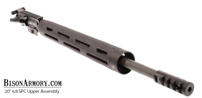 20" SPR .224 Valkyrie Upper with Railed/Modular Forearm - Bison Armory ...