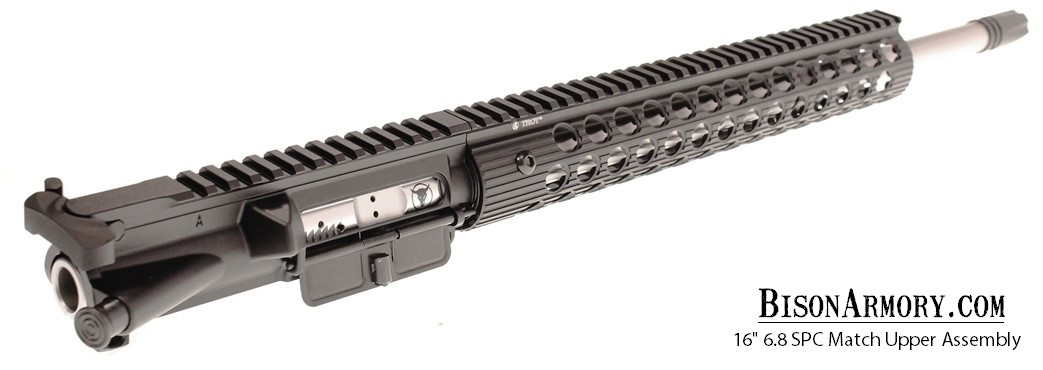 16" Match Grade 6.8 Fulcrum Upper with Railed/Modular Forearm - Bison ...