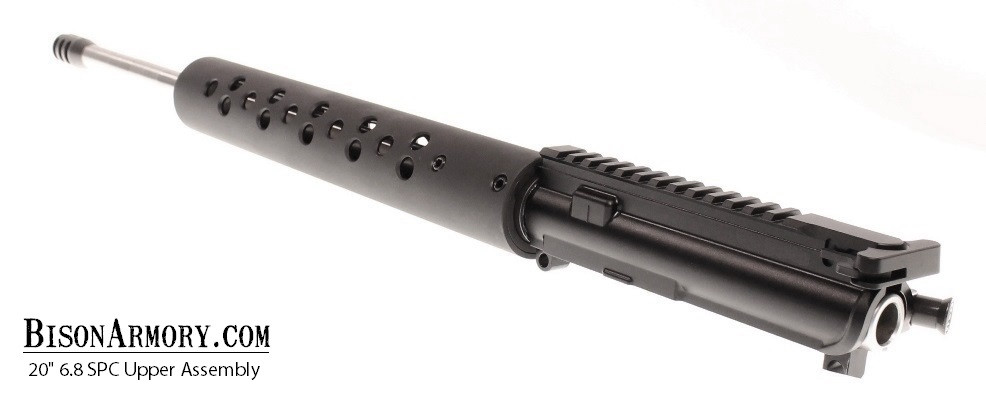 24" Heavy Barrel 224 Valkryie Rifle Upper with Tube/Modular Forearm ...