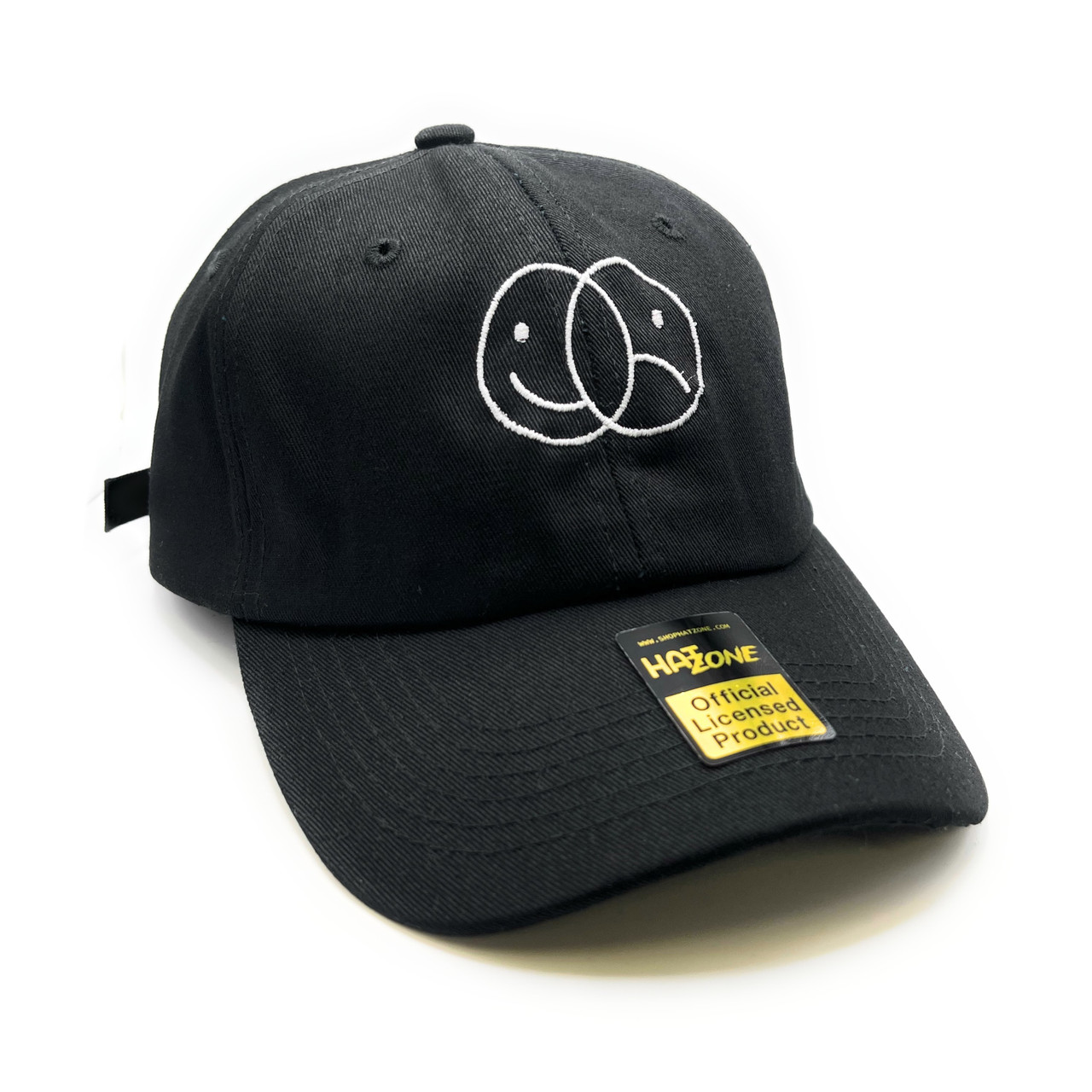 Happy Sad Diagram Dad Hat (Black)