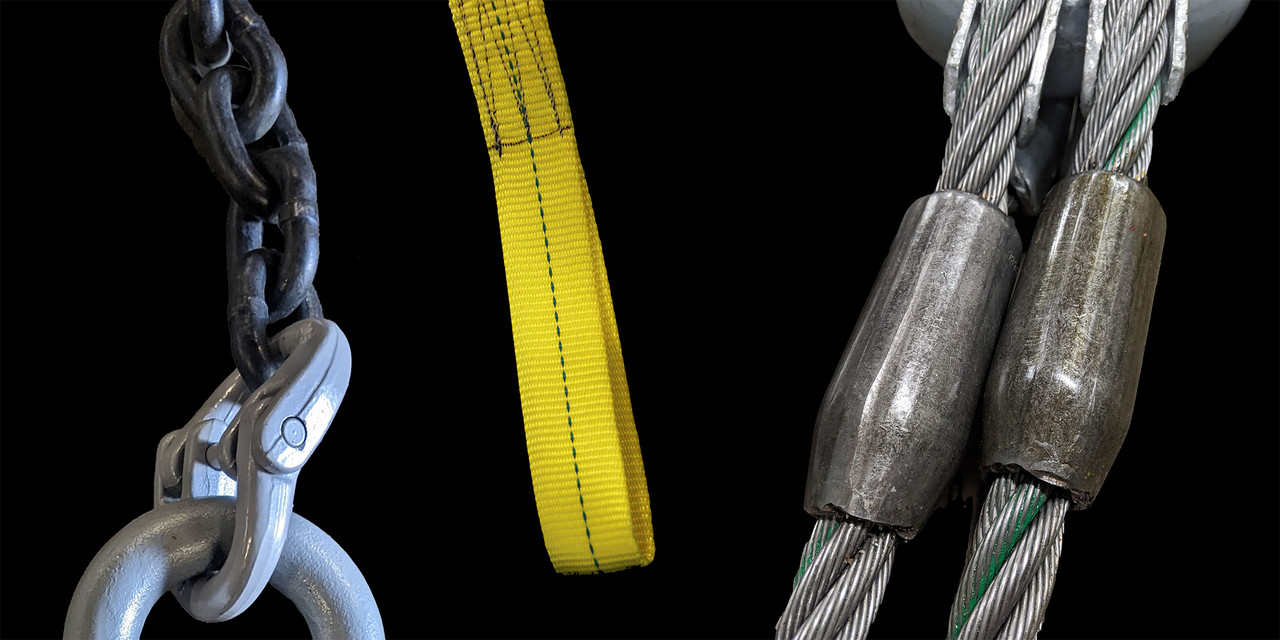 What are the three types of slings? - Bishop Lifting