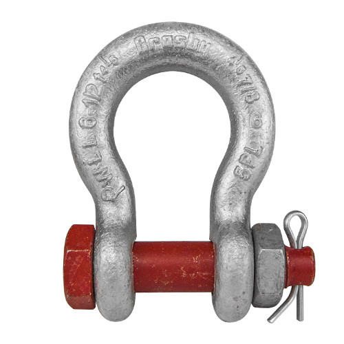 Crosby 1-1/2" G-2130 Bolt Type Anchor Shackle - 17 Ton WLL - #1019631